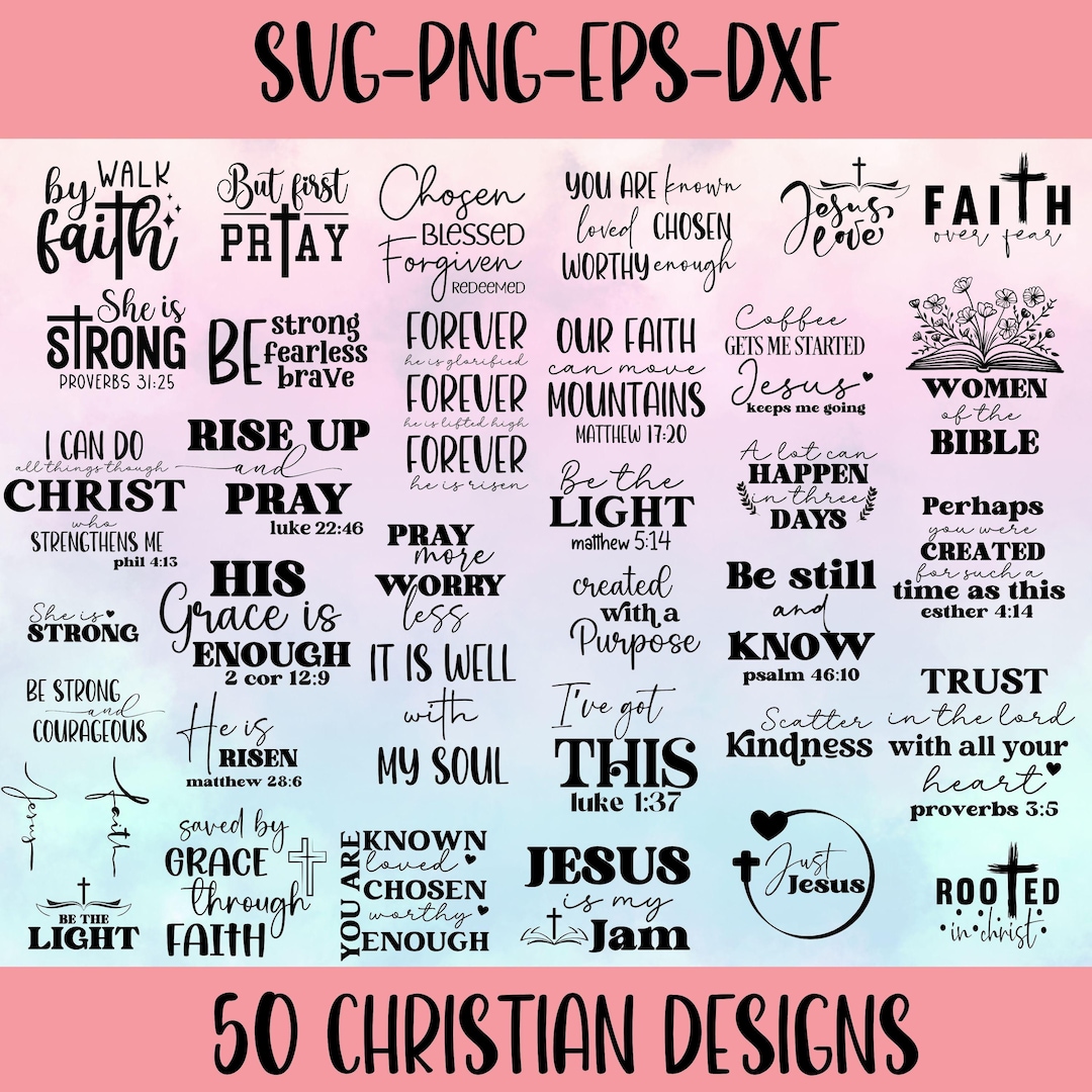 Bible Verse Christian Bible Quote Catholic Inspiring Quotes Svg ...