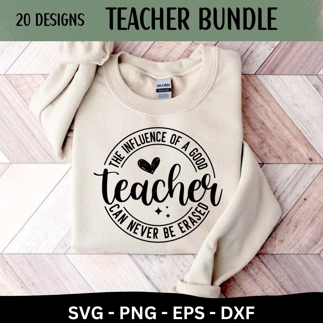 Teacher Svg Bundle for End Term Gift Back to School Gift - Etsy