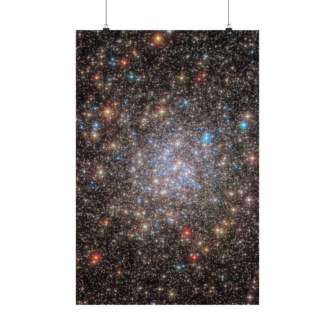 Star Cluster Poster Globular Cluster NGC 6355 - Etsy