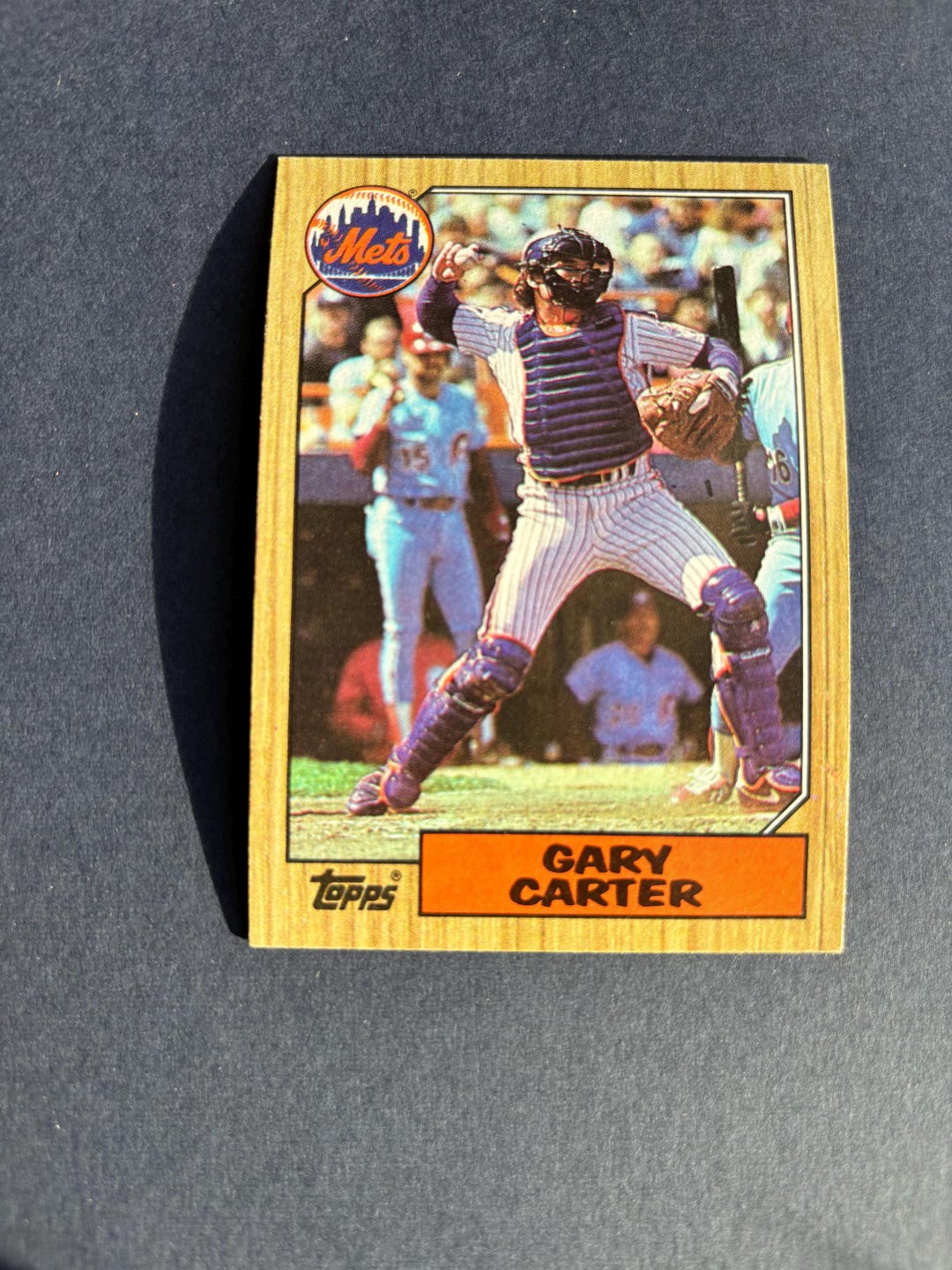 1987 Topps Gary Carter Baseball Card #20 - Etsy