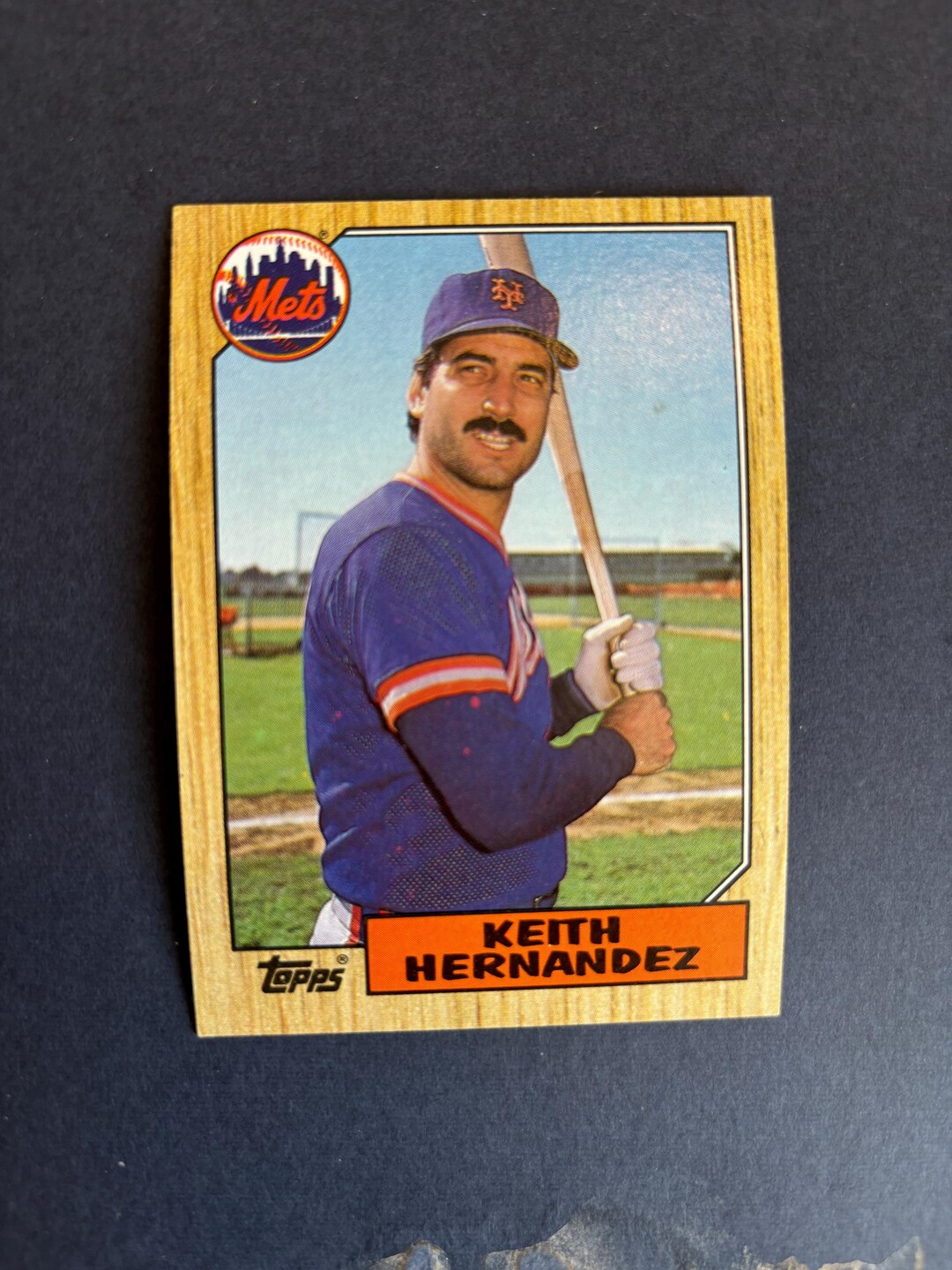 1987 Topps Keith Hernandez New York Mets #350 - Etsy