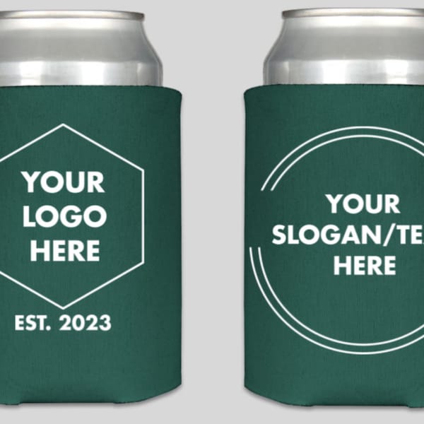 Can Coolers With Custom Logo - Etsy