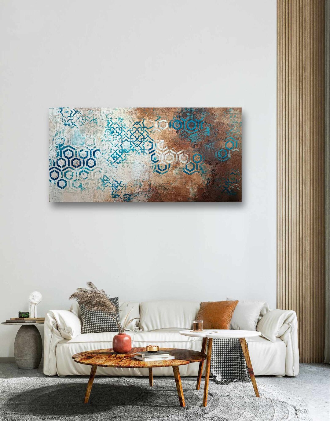 Structured Art, Modern,abstract, Stencil Art, Handmade, Unique Gift ...