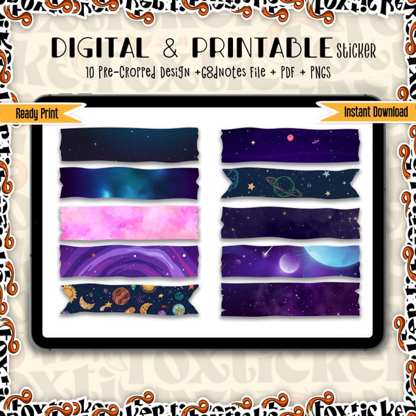 Science Washi Tape - Etsy