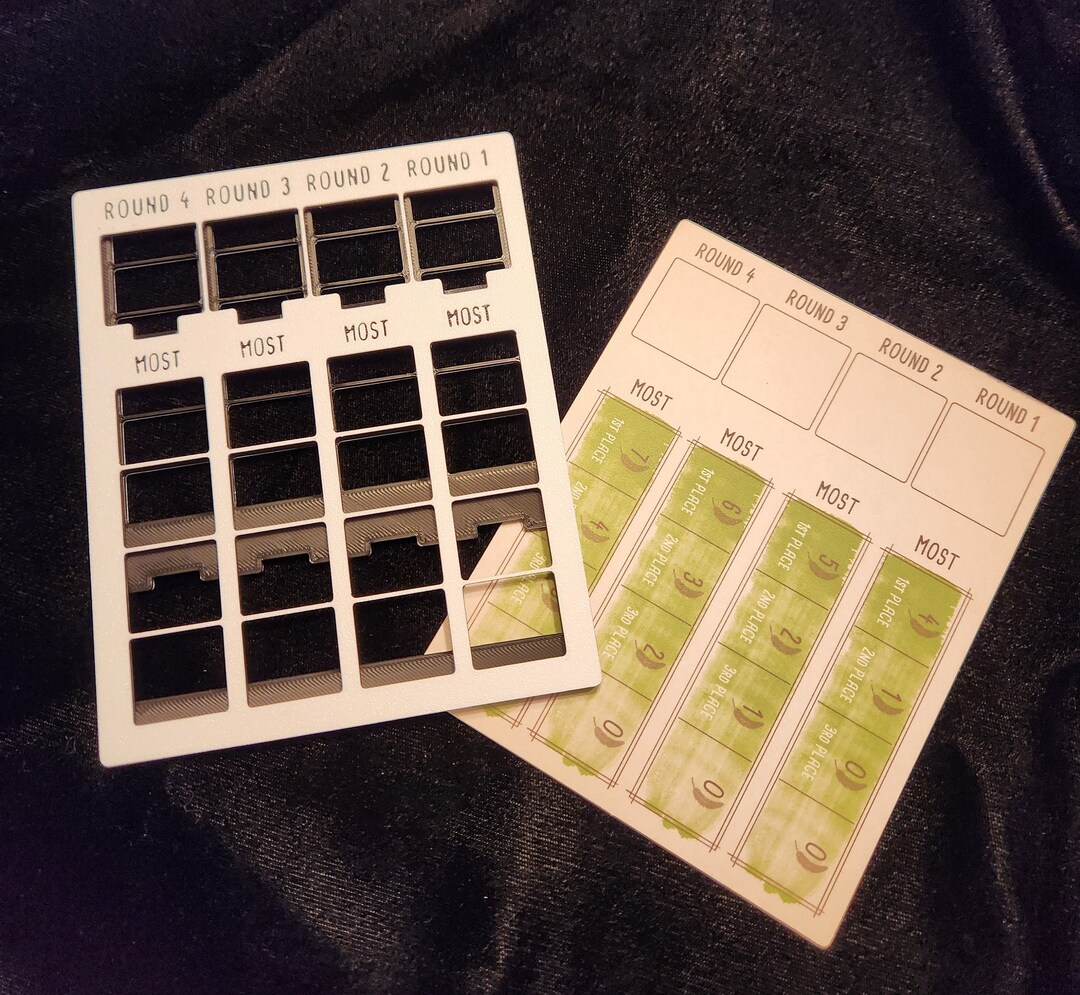 Wingspan Dual Sided Goal Board Tray / Overlay - Etsy