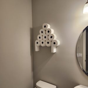 The Original POOP - Toilet Paper Holder - Functional and Fun TP Shelf ...