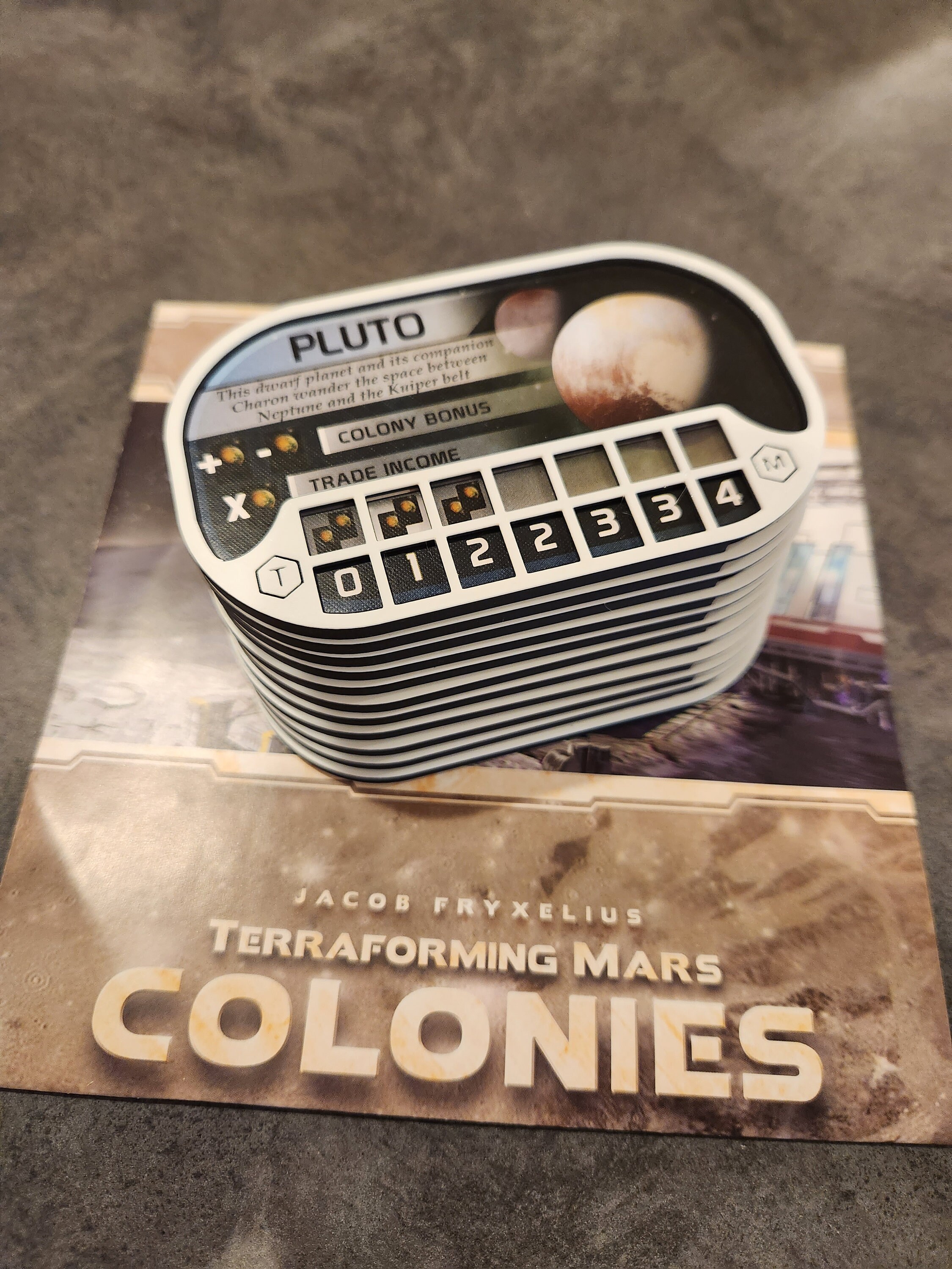 Terraforming Mars Colonies - Colony Tile Overlay - Slide in 1 Piece ...