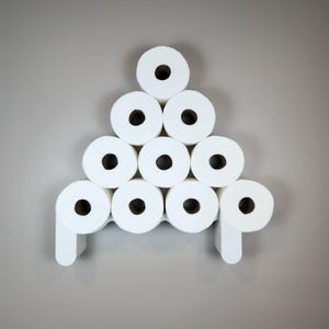 The Original POOP - Toilet Paper Holder - Functional and Fun TP Shelf ...