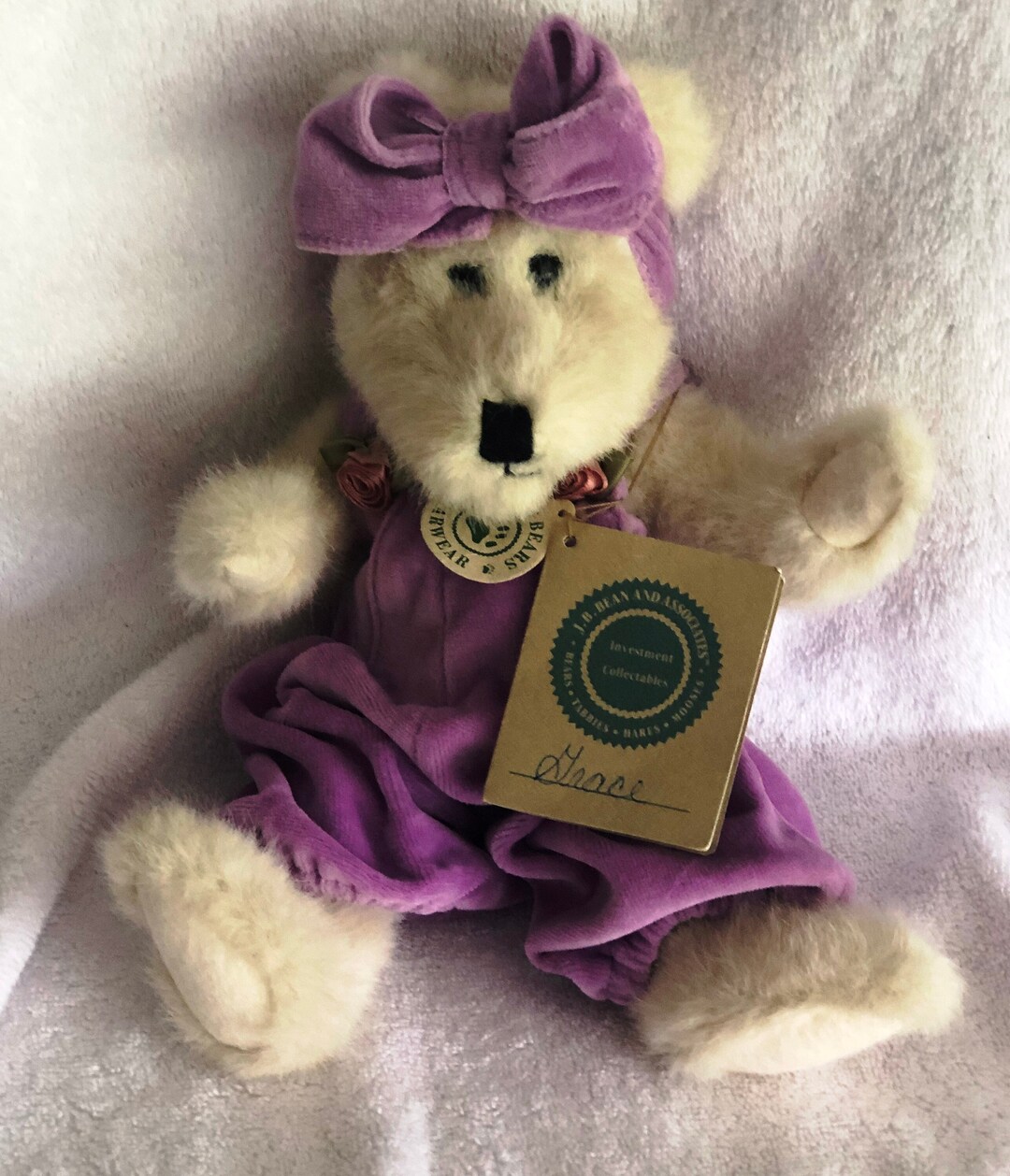The Boyd Collection LTD grace Teddy Bear 1364 Copyright 1985-1997 11 ...