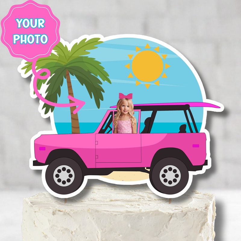 Beach Cake Topper - Etsy Australia