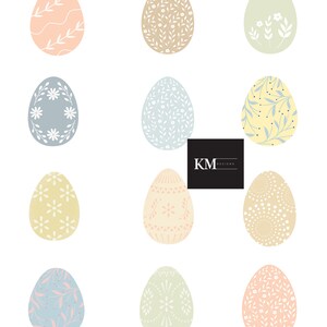 Easter Printable Wall Art Bundle, Set of 6 Spring Home Decor ...