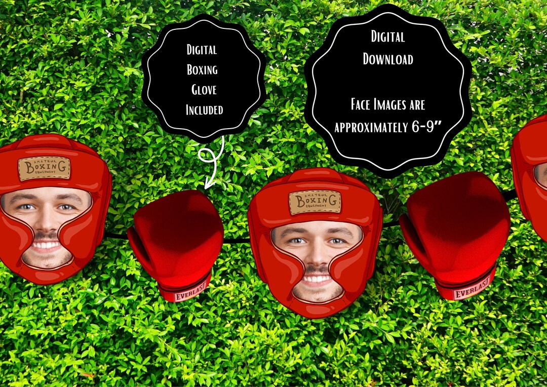 Custom Photo Banner, Custom Face Banner, Personalized Picture Banner ...