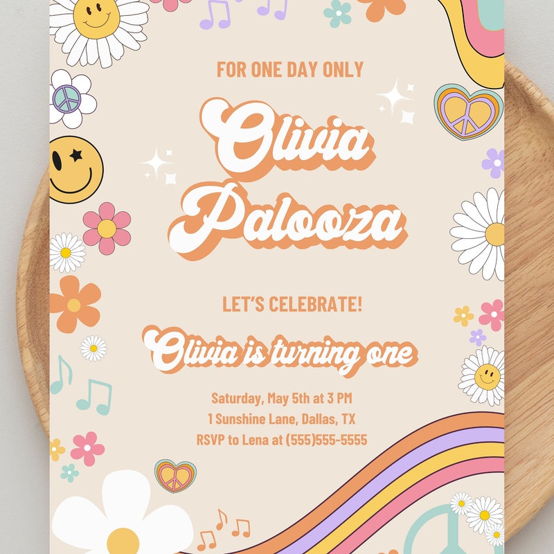 Retro Invitations - Etsy