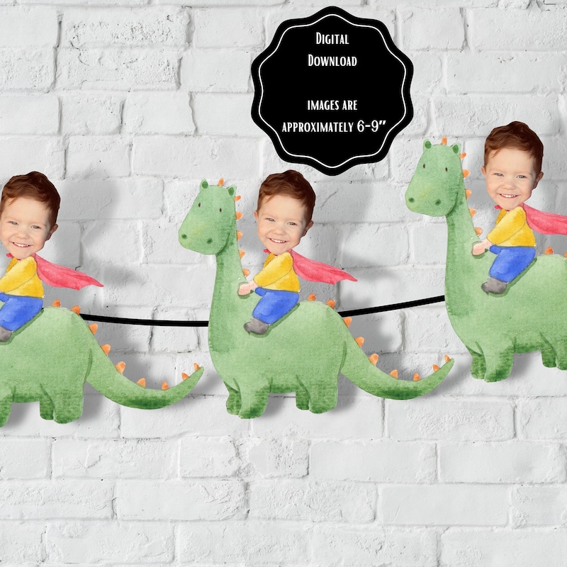 Dinosaur Banner - Etsy