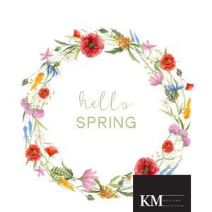 Easter Printable Wall Art Bundle, Set of 6 Spring Home Decor ...