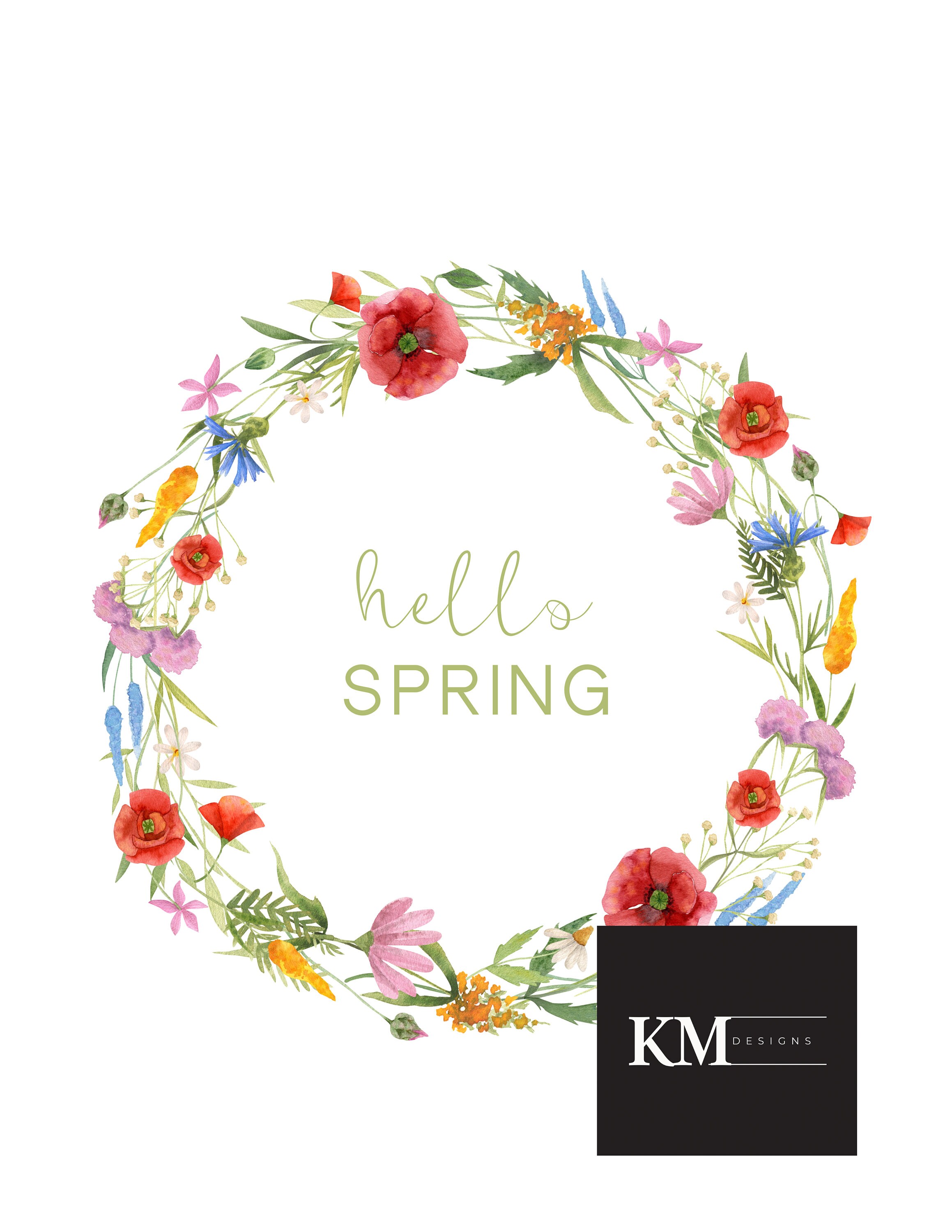 Easter Printable Wall Art Bundle Set of 6 Spring Home Decor - Etsy