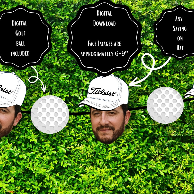 Face Banner Golf - Etsy