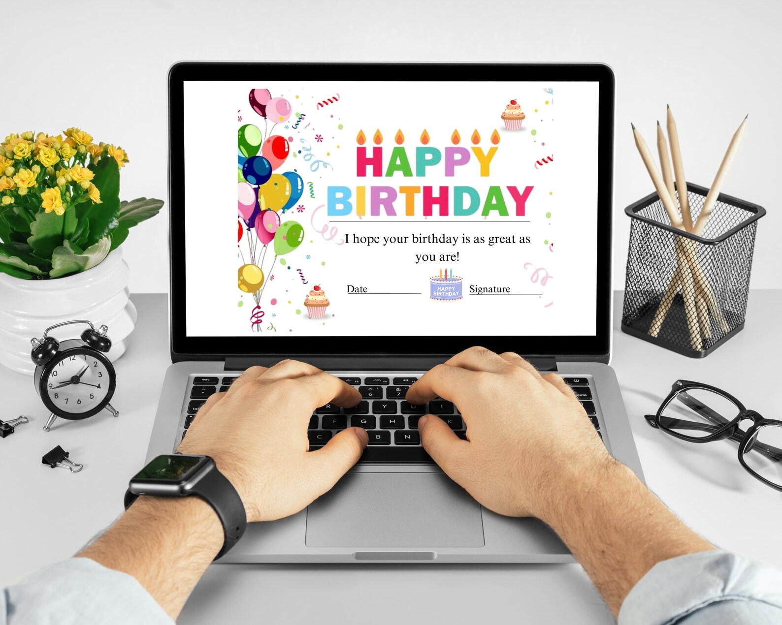 Student Birthday Certificate: Editable Classroom Award (digital ...
