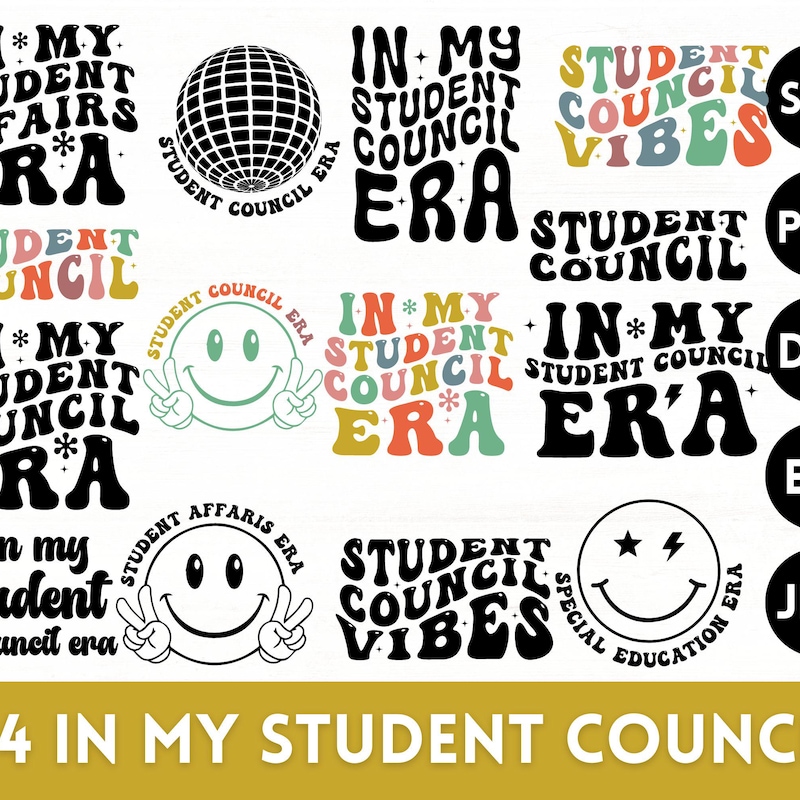 Student Council Svg - Etsy