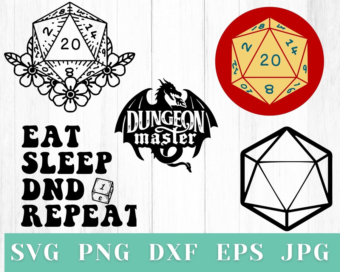 Dnd Svg, Dnd Clipart, Dnd Vector, Dnd Dxf, Dnd Png, Dnd Shirt, Cricut ...