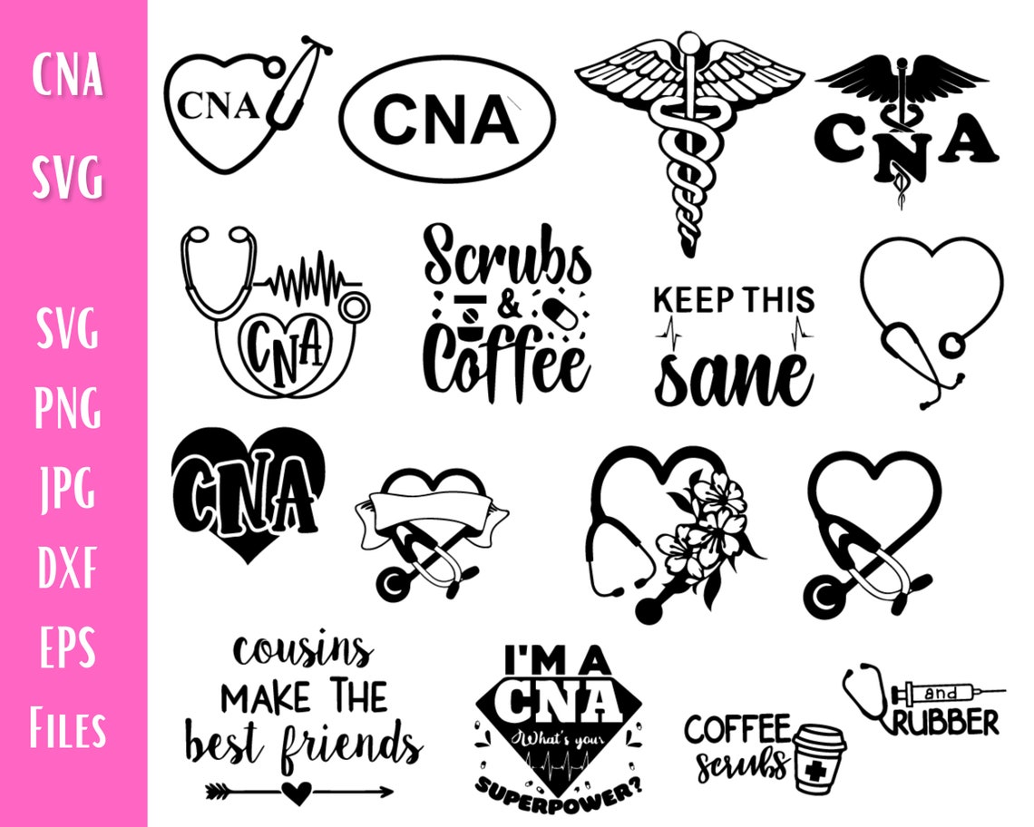 Cna Svg Nurse Life Svg Cna Life Svg Nurse Shirt Svg - Etsy