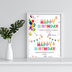 Student Birthday Certificate: Editable Classroom Award (digital ...