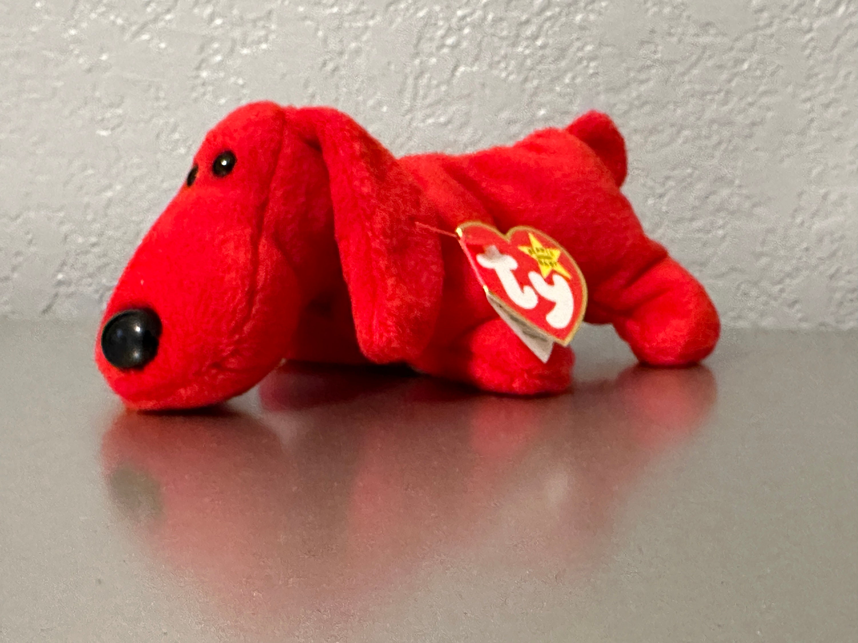 Rare Ty Beanie Babies ROVER the Red Dog - Etsy