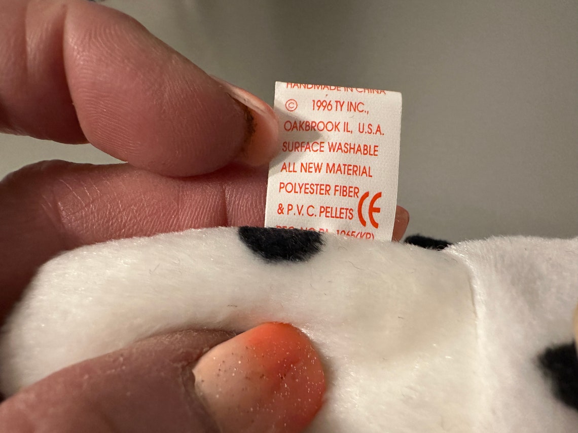 Ty Beanie Babies - Dotty - With Errors - Etsy