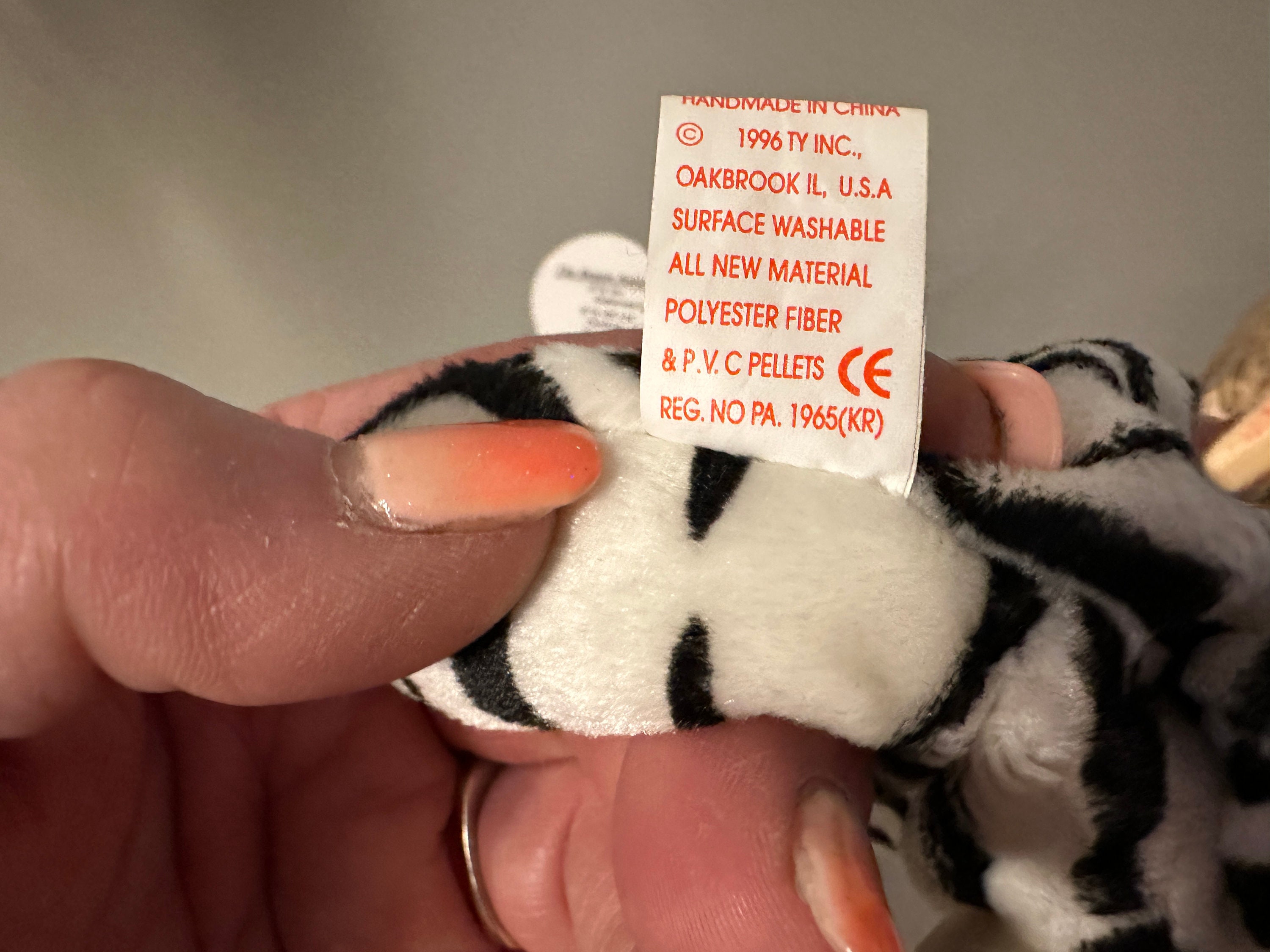 Ty Beanie Babies - Ultra Rare - Blizzard - With Tag Errors - Etsy
