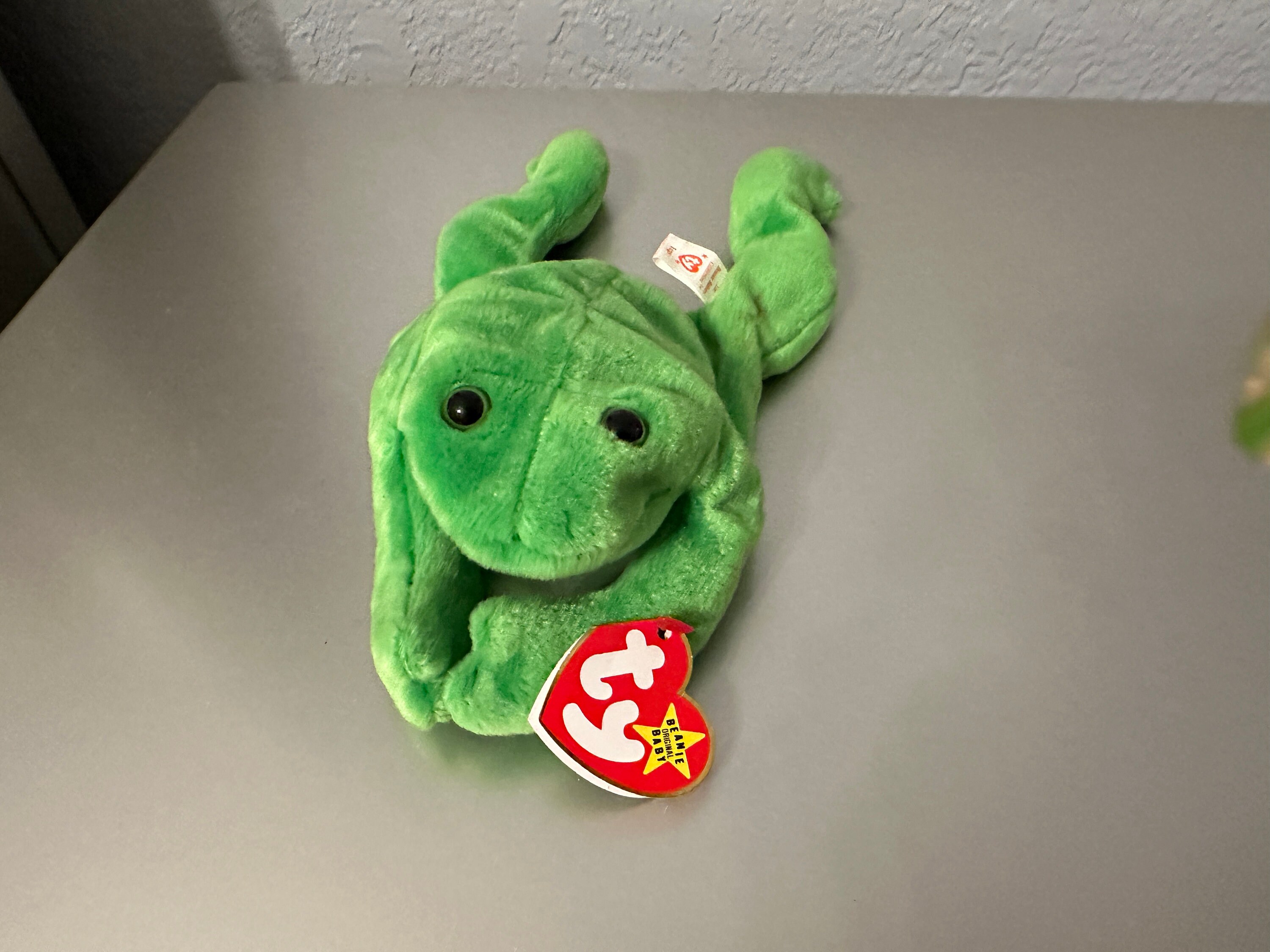Ty Beanie Babies - Legs the Frog With Tag Errors - Etsy