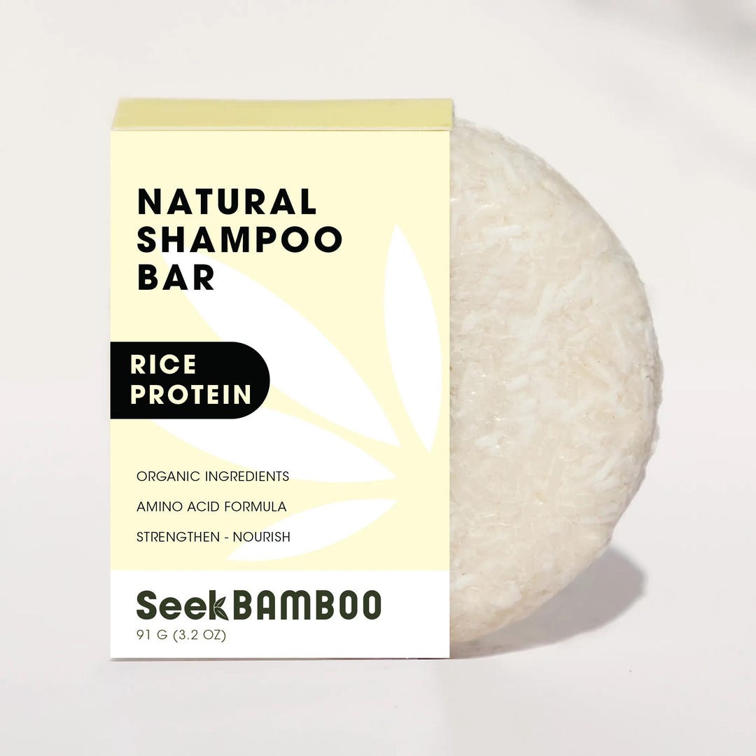 Rice Water Shampoo Bar | Zero Waste | Vegan | Plastic-free | Sls-free ...