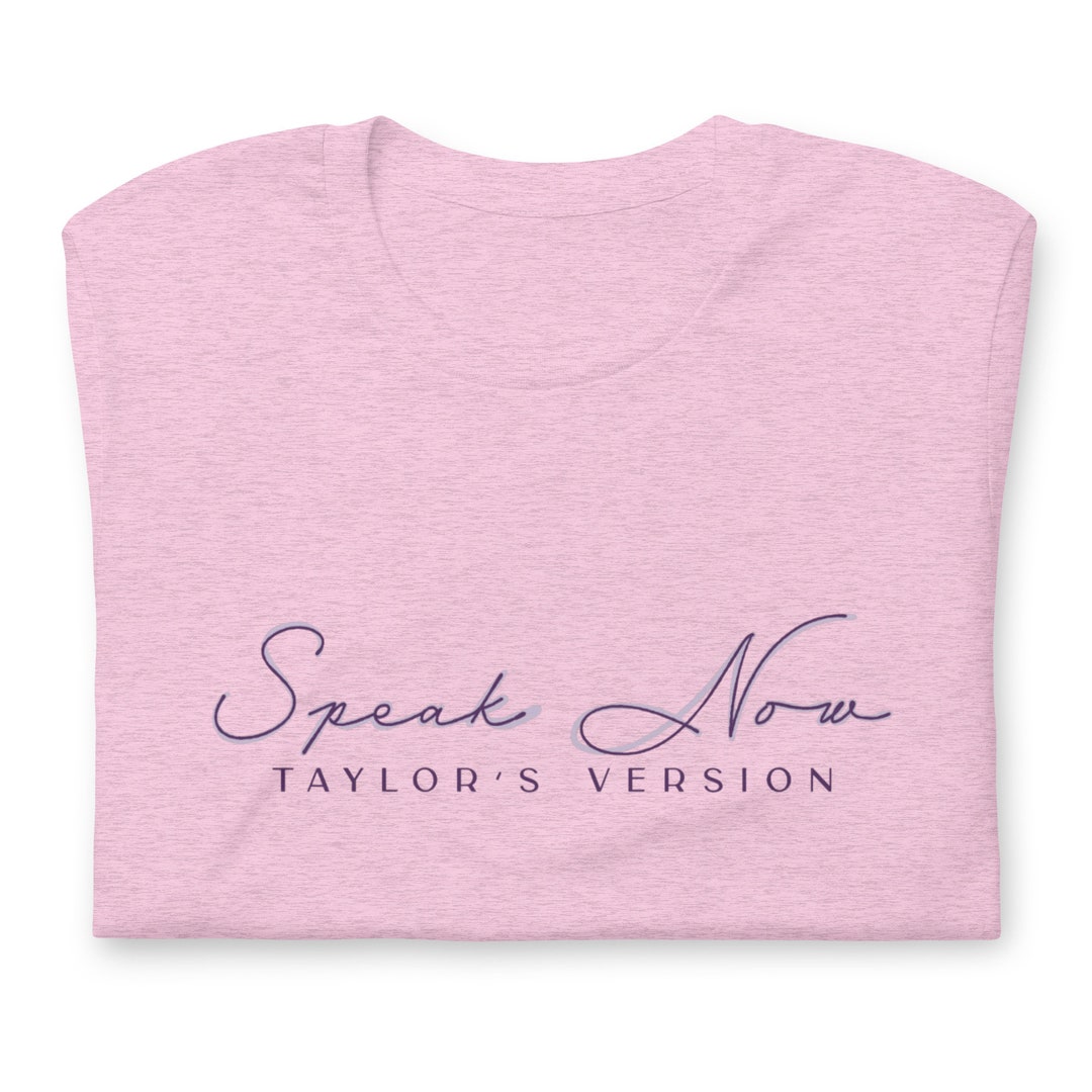 Speak Now taylor's Version Taylor Swift Fan Merch - Etsy