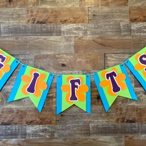 Scooby Doo Birthday Banners - Etsy