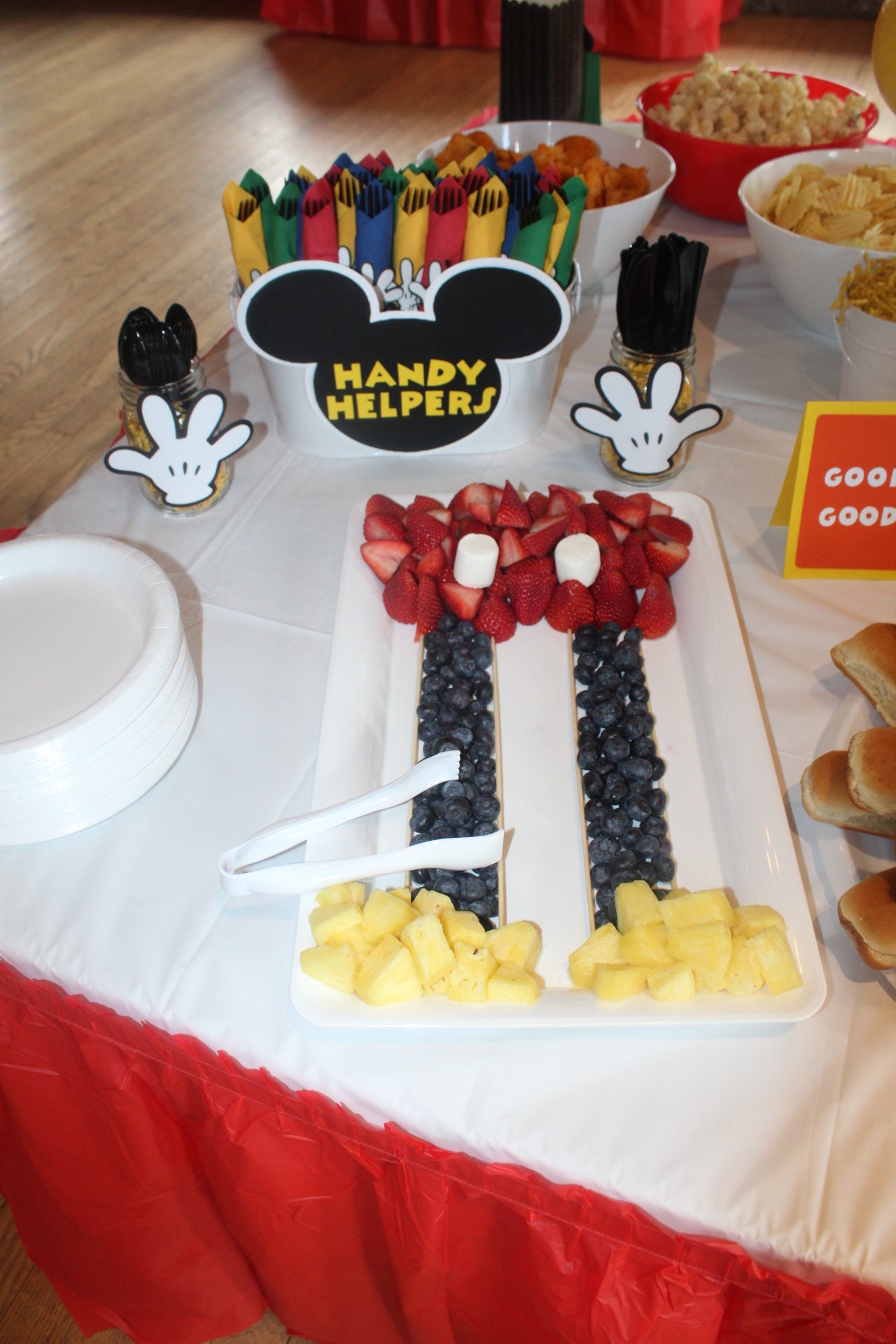 Mickey Mouse Food Labels - Etsy