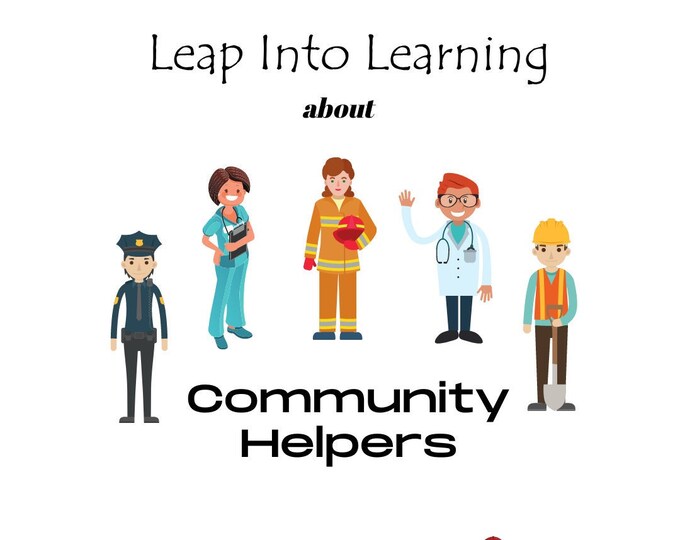 Community Helpers Themed Learning Packet - Etsy