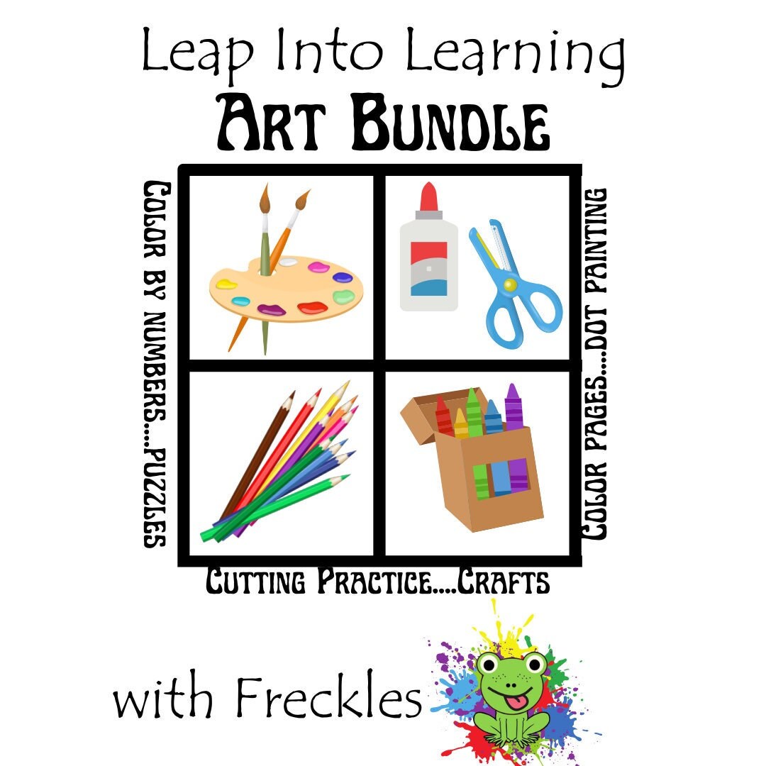 Art Themed Learning Bundle - Etsy