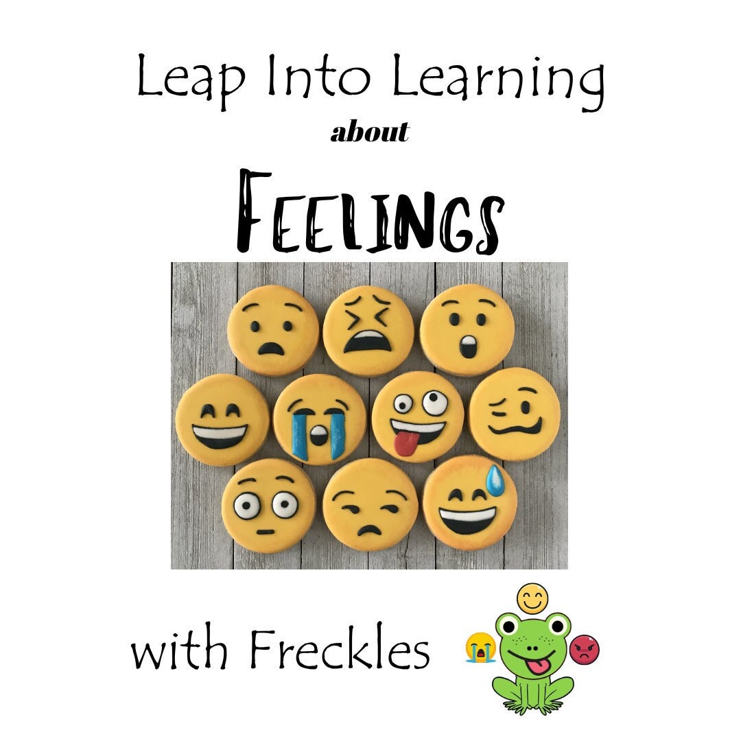 Feelings Themed Learning Packet - Etsy
