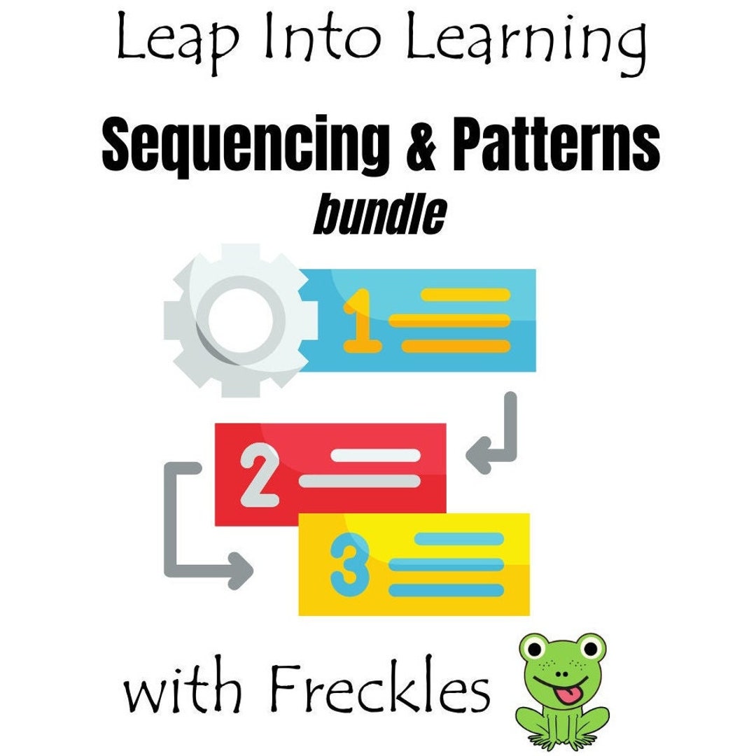 Sequencing and Patterns Themed Learning Bundle - Etsy