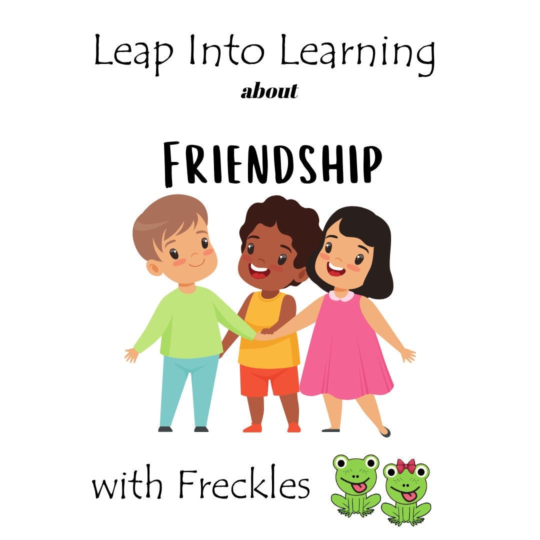 Friendship Themed Learning Packet - Etsy