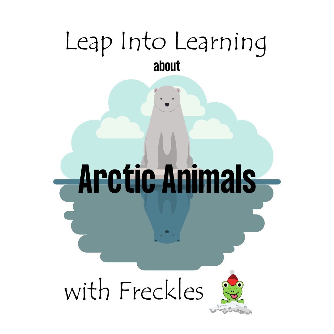 Arctic Animals Themed Learning Packet - Etsy
