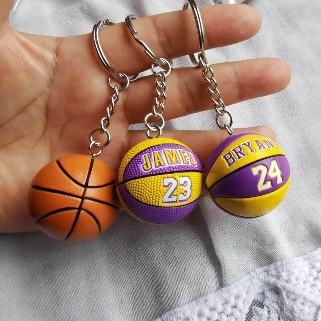 Nba Basketball Keychain High Quality Collectable Keychains Lakers Nets ...