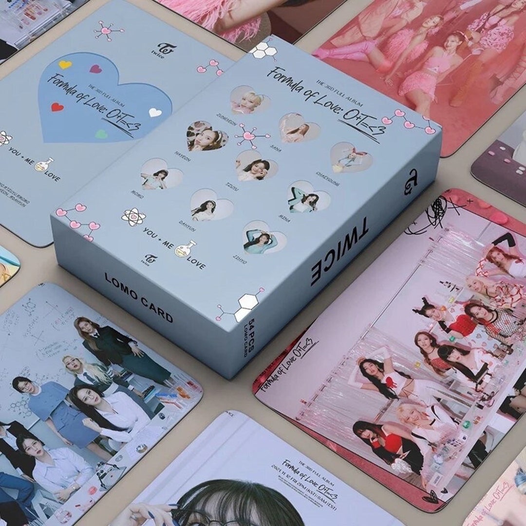 54 TWICE Photocards Nayeon Jihyo Sana Chaeyoung Momo - Etsy