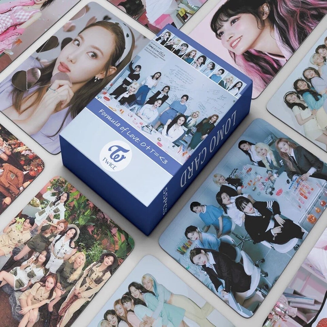 55 TWICE Photocards Nayeon Jihyo Sana Chaeyoung Momo - Etsy