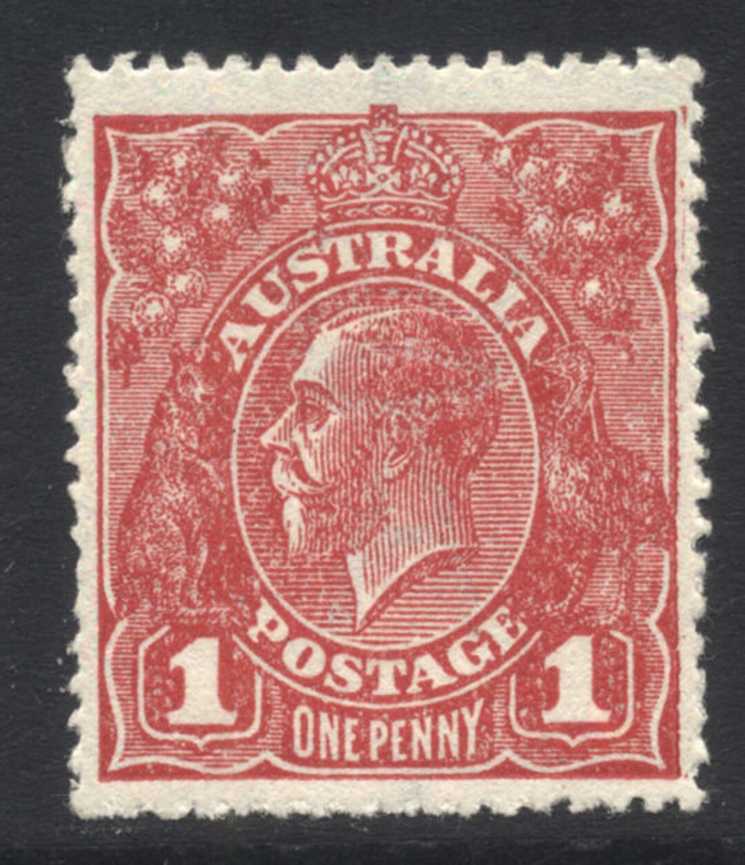 Australia Stamp 1918 1d Mint Sg47b Cat 35 - Etsy