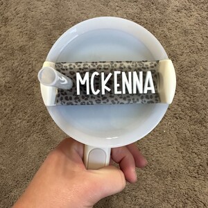 Stanley 40oz Cup Nametag - Name Plate - Acrylic Name Plate for Cup ...