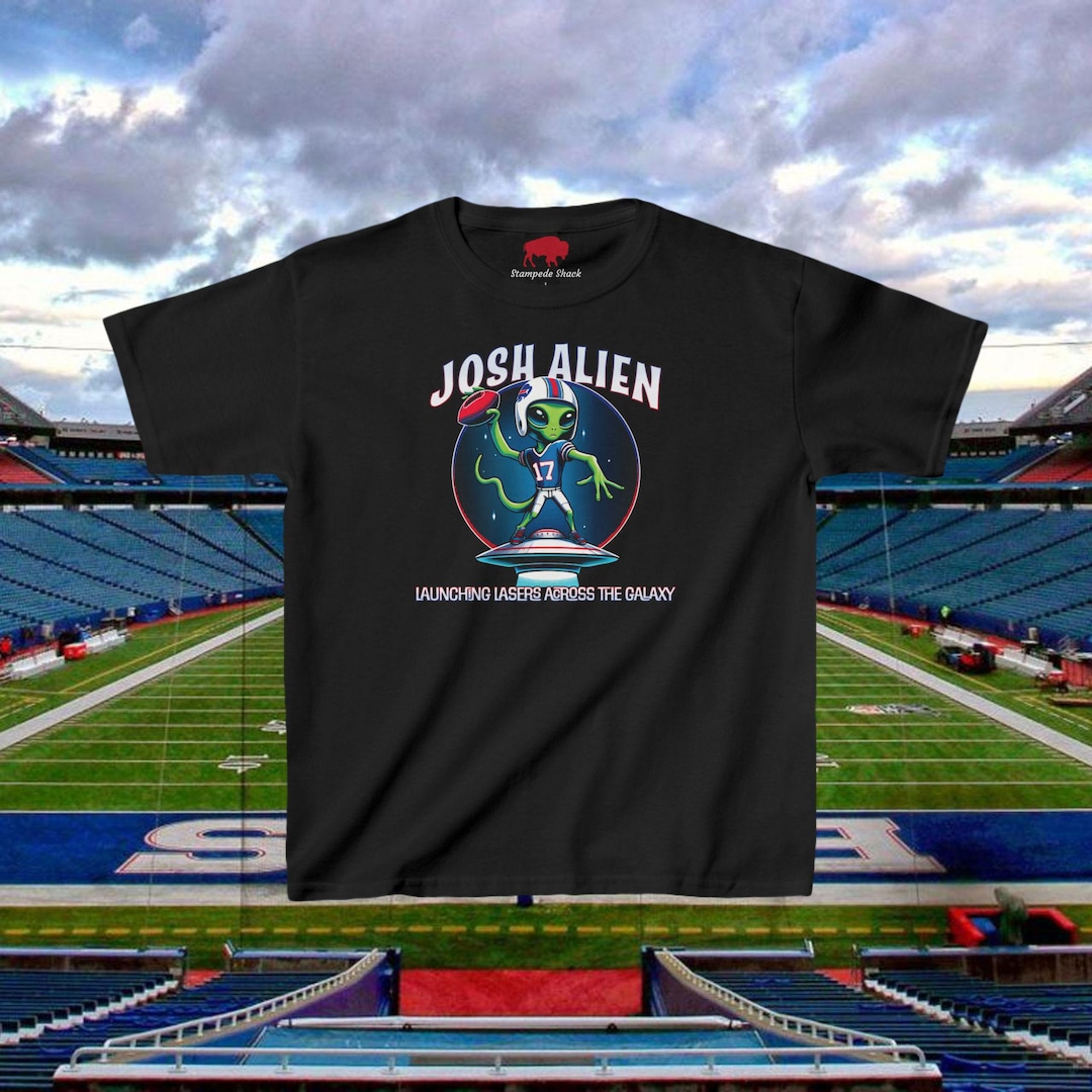 Kids Josh Allen Alien Bills Mafia T-shirt: Youth Game Day Apparel - Etsy