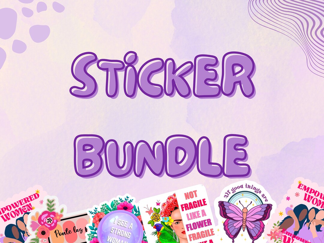 Sticker Bundles, Choose Your Own Sticker Bundle, Vynil Stickers for ...