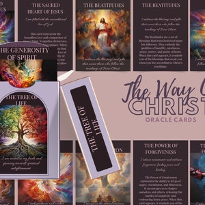 Oracle Cards the Way of Christ Oracle: Embark on a Transformative ...