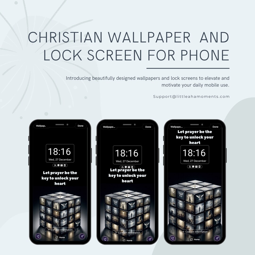 Encrypted Faith: Abstract Imagery Phone Wallpapers - "let Prayer Unlock ...
