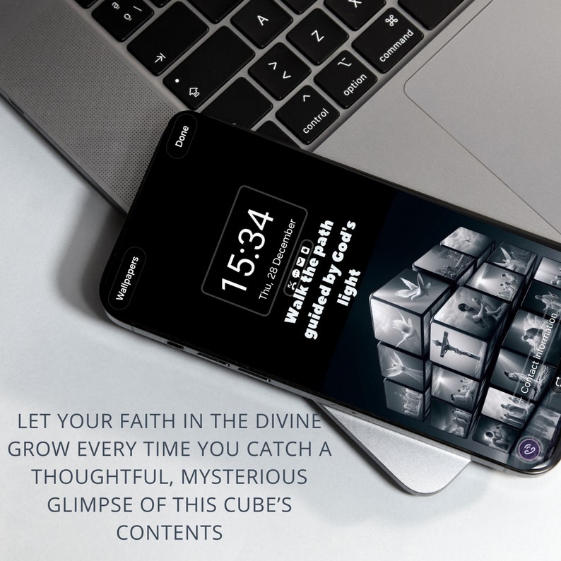 Encrypted Scripture Cube Wallpapers - "walk by God's Light". Wallpaper ...